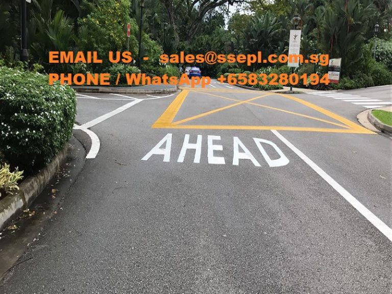 Thermoplastic Road Marking – Singapore Specialized Engineering Pte ltd